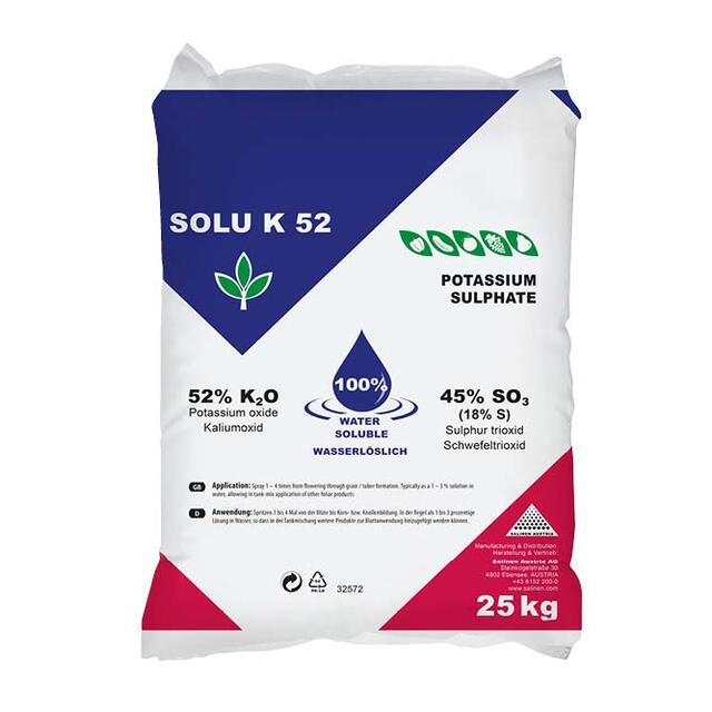 Ertragssteigerung mit SOP-Düngung - Salinen Austria AG