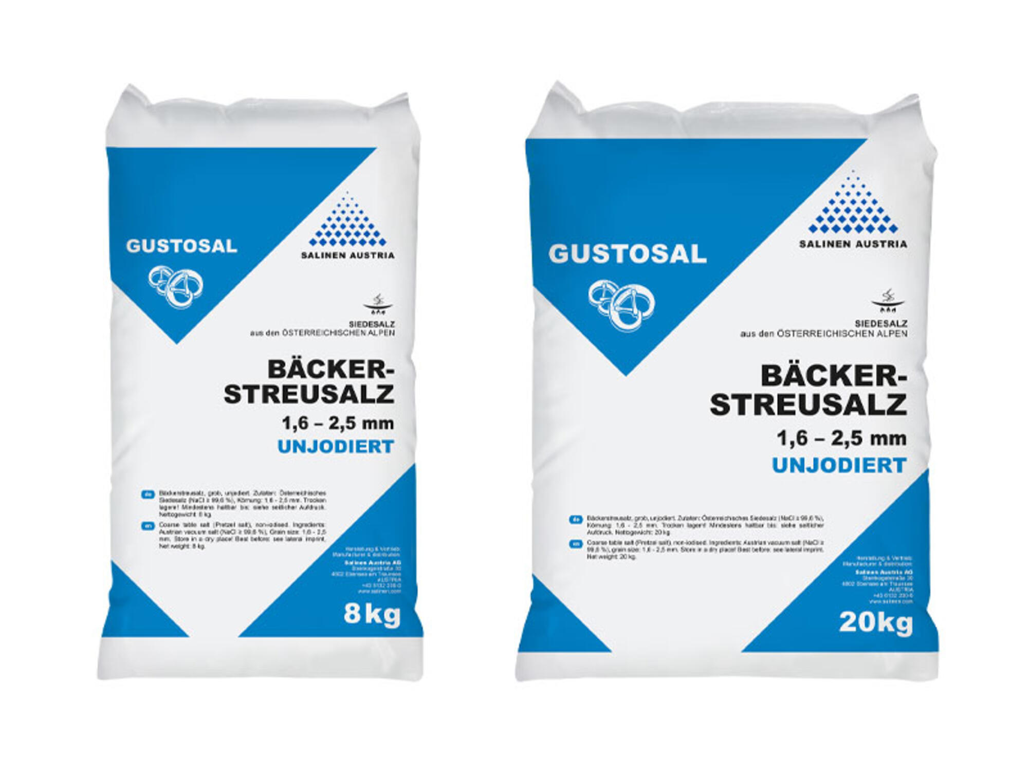 GUSTOSAL table salt and baker's salt - Salinen Austria AG